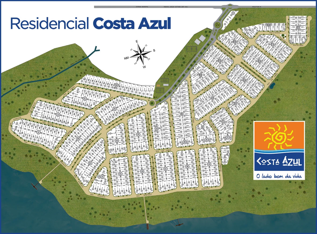 Localização – Costa Azul